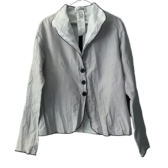 Joseph Ribkoff | Tops | Joseph Ribkoff Striped Lds Jacket Nwt | Poshmark